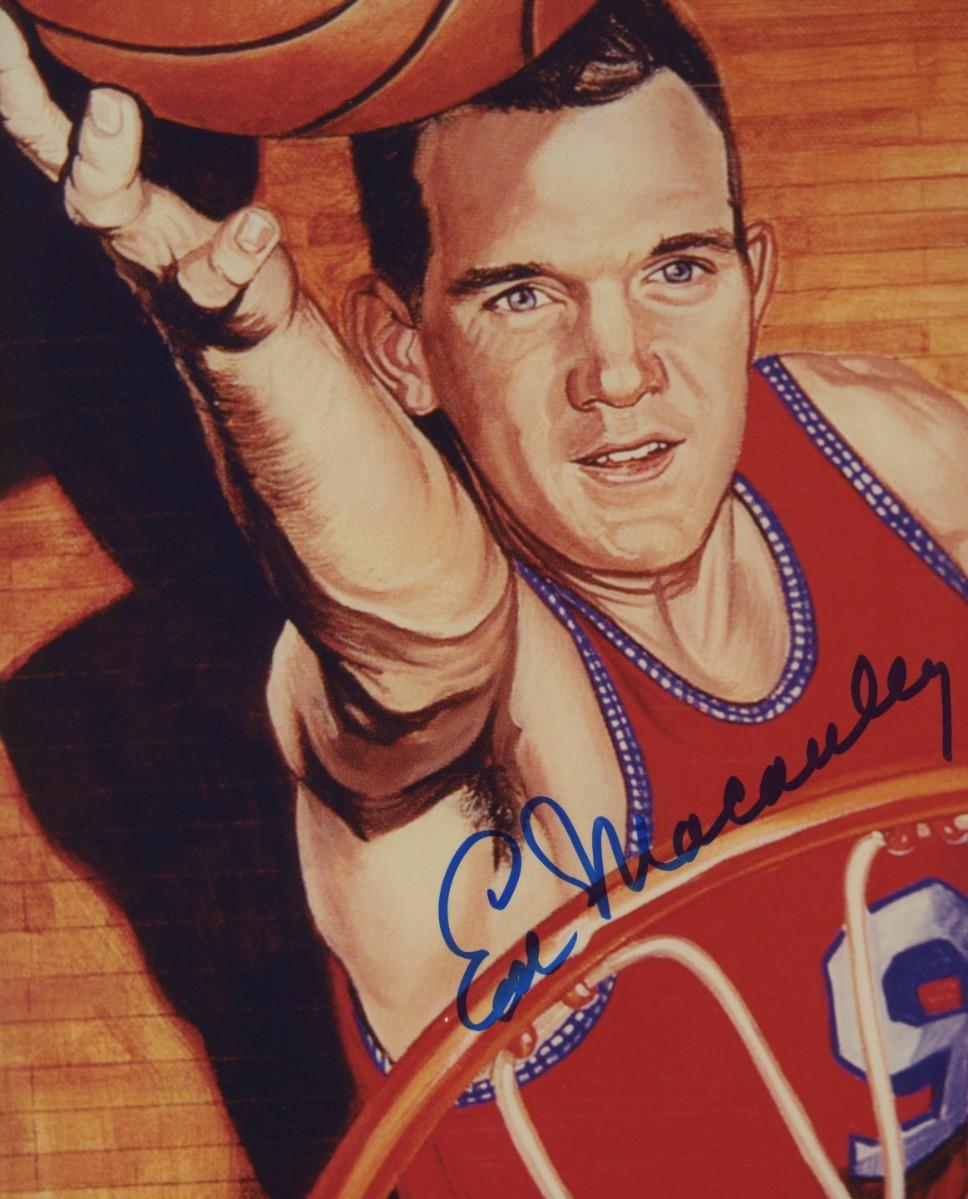 Ed Macauley signed photo | EstateSales.org