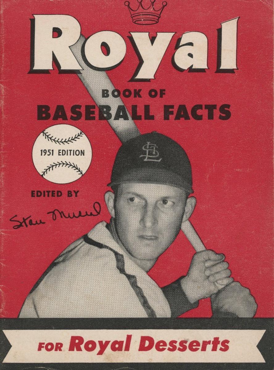 Stan Musial signed Royal Book of Baseball Facts | EstateSales.org