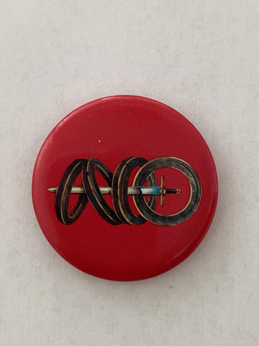 TOTO IV vintage concert pin | EstateSales.org