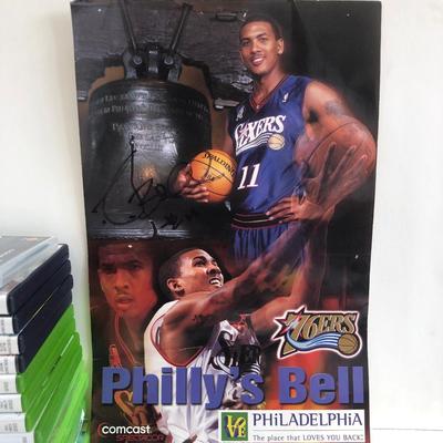 LOT 20G: Allen Iverson McDonald's Bobblehead, Signed 2001-2002 76ers ...