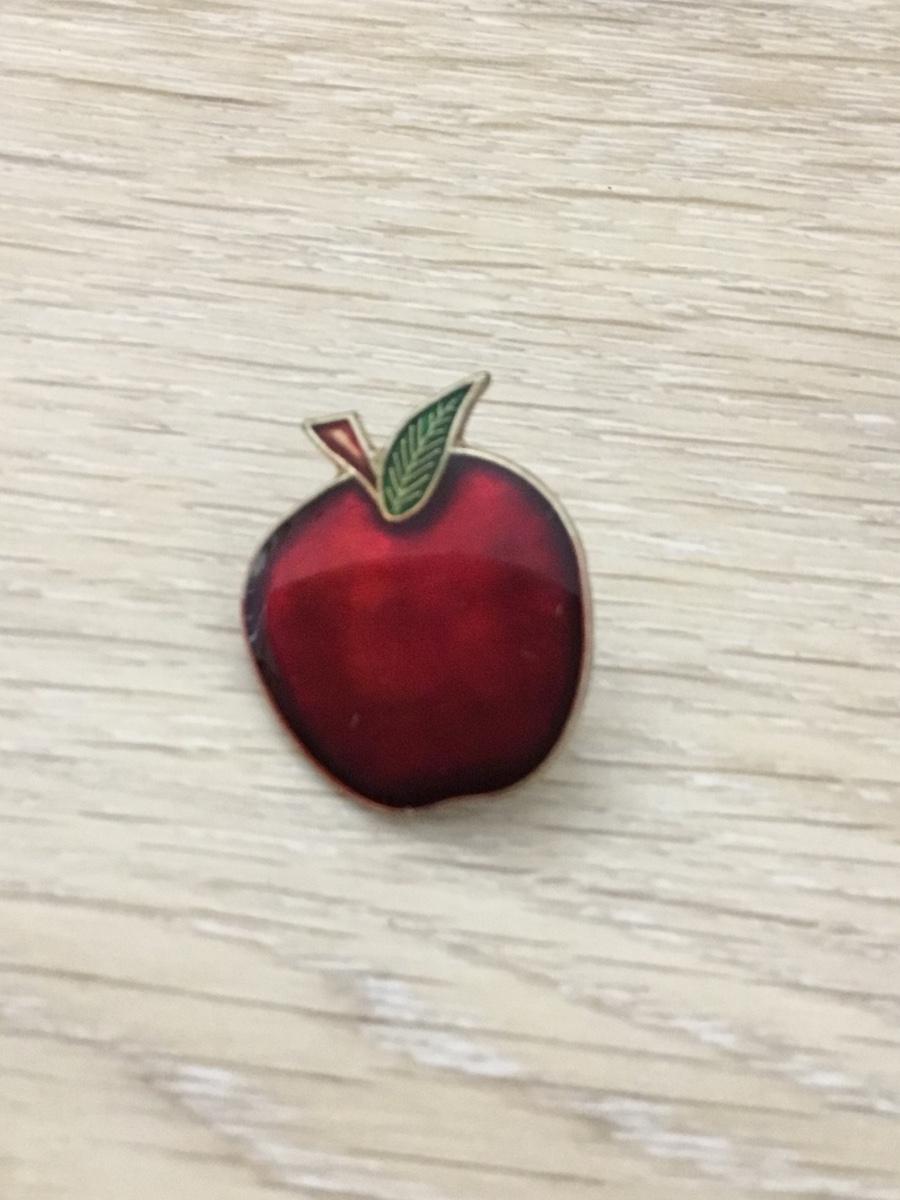 Fundwares 1989 vintage apple pin | EstateSales.org
