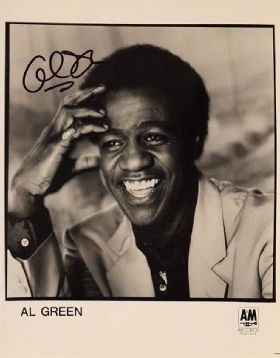 Al Green signed promo photo | EstateSales.org