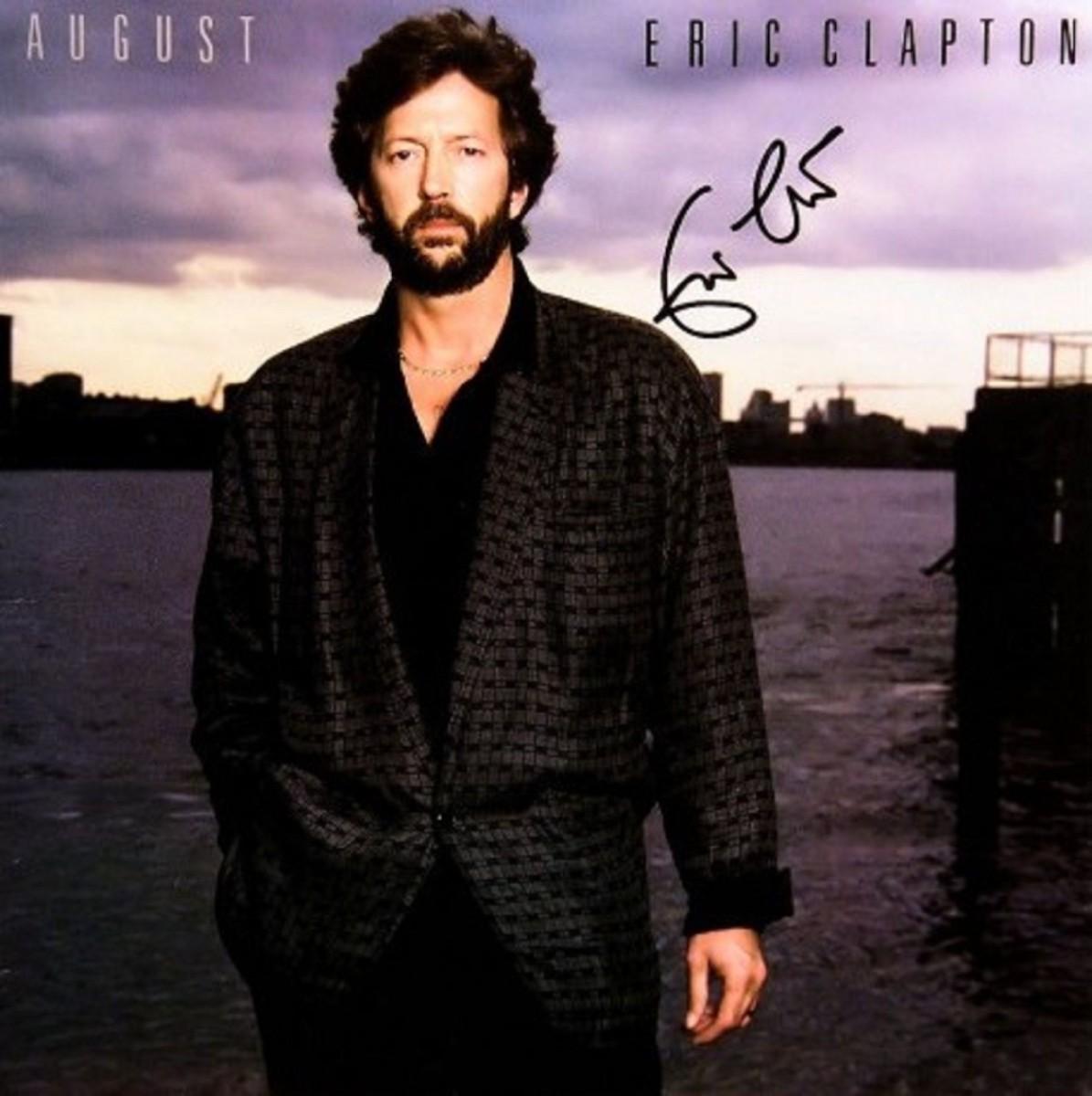 Eric Clapton signed August album | EstateSales.org