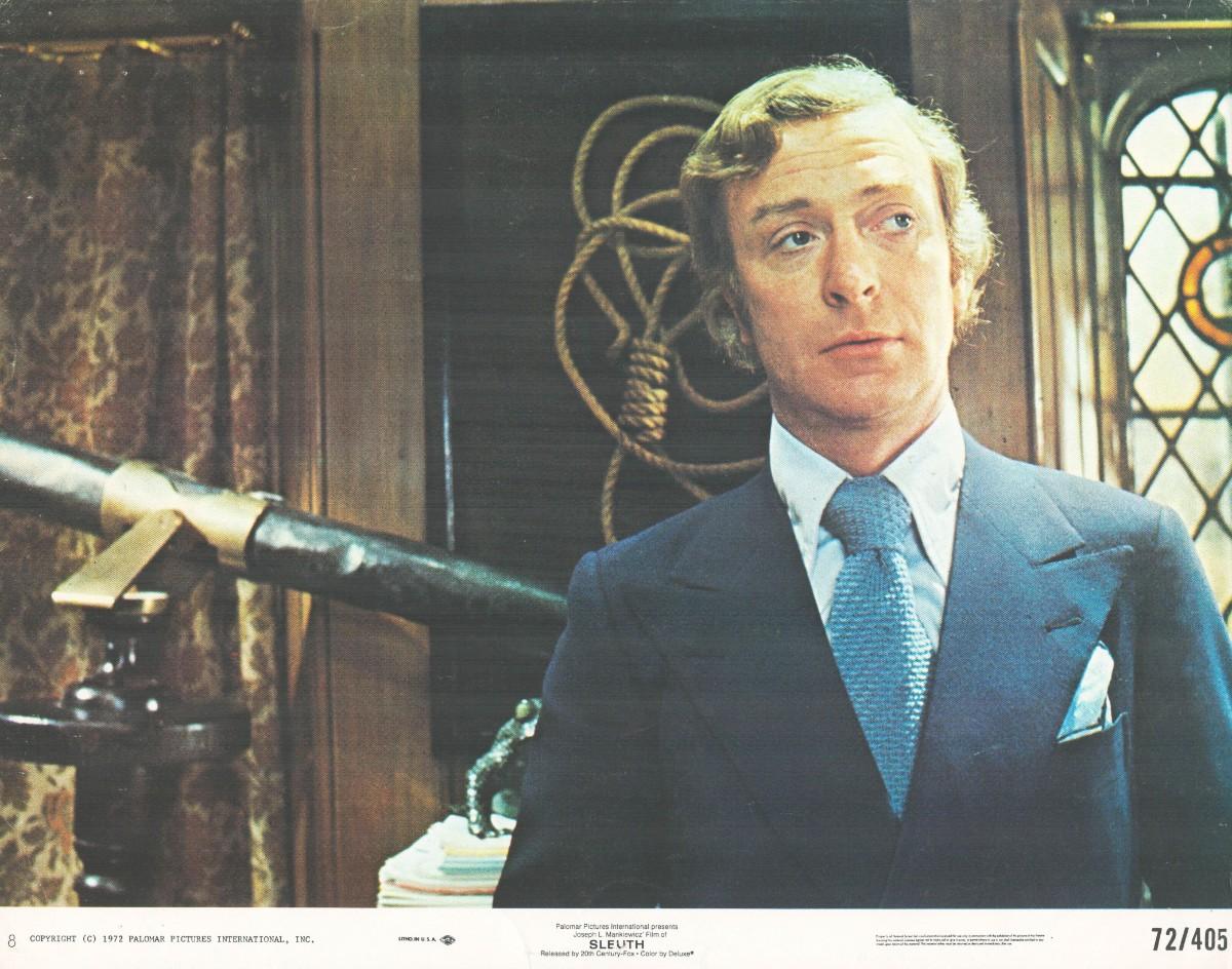 Sleuth 1972 original vintage lobby card | EstateSales.org Sleuth 1972 original vintage lobby card | EstateSales.org