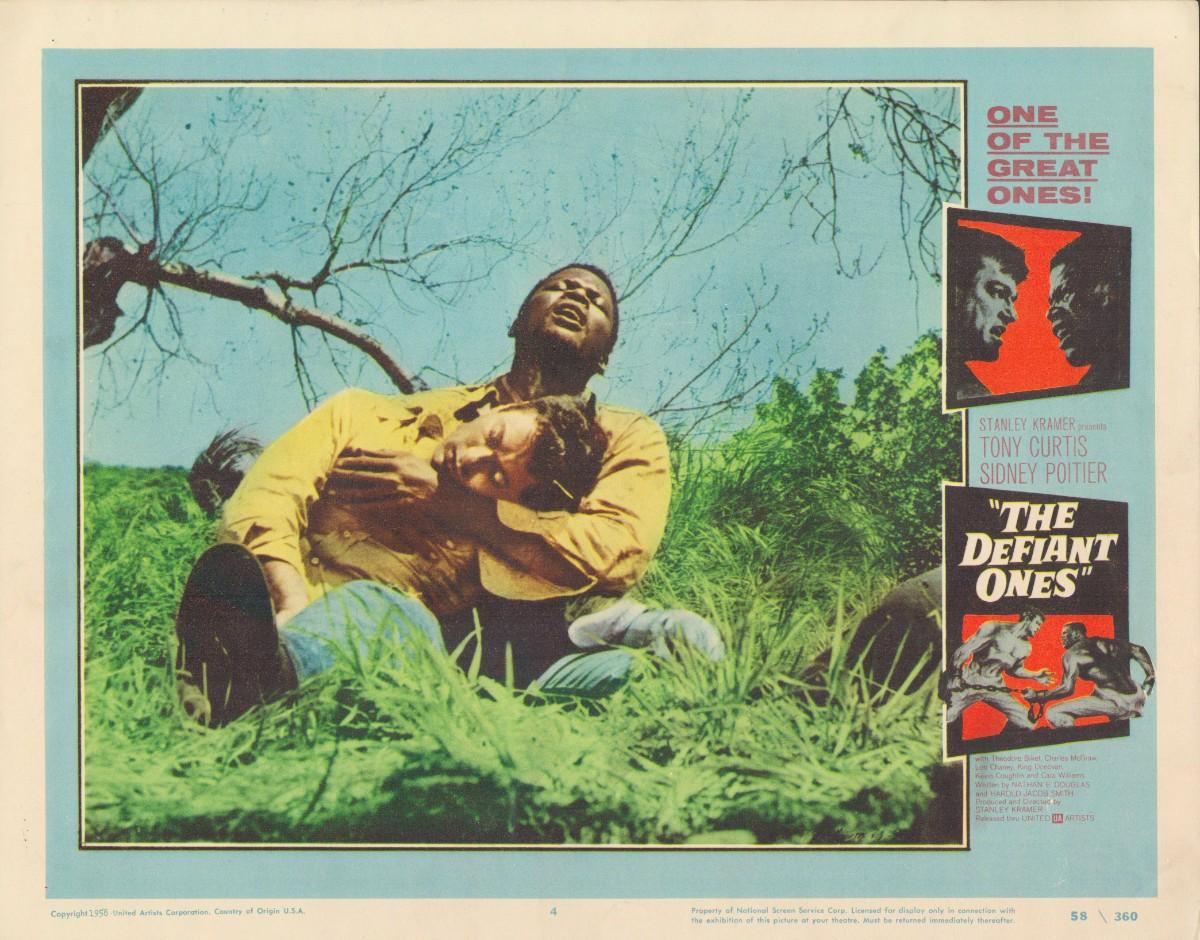 The Defiant Ones 1958 original vintage lobby card | EstateSales.org