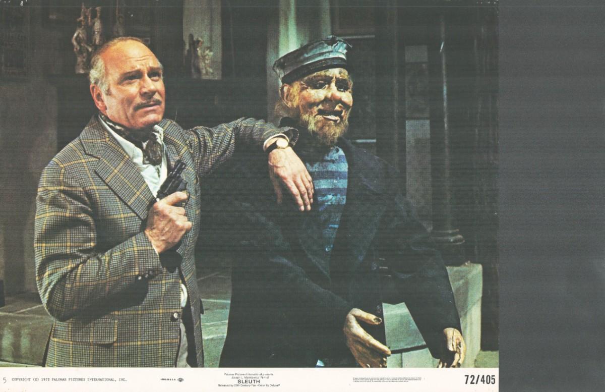 Sleuth 1972 original vintage lobby card | EstateSales.org Sleuth 1972 original vintage lobby card | EstateSales.org