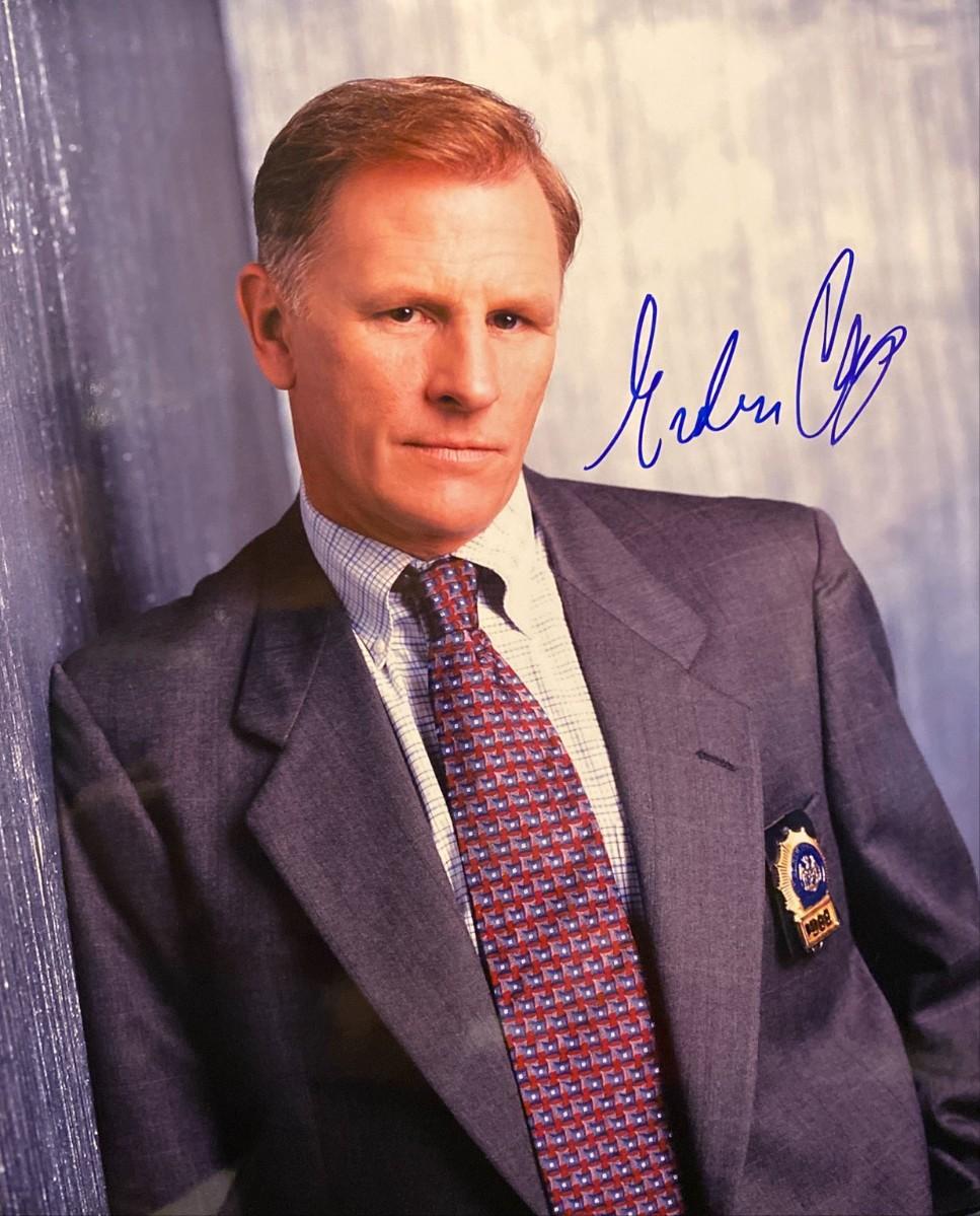 NYPD Blue Gordon Clapp signed photo | EstateSales.org