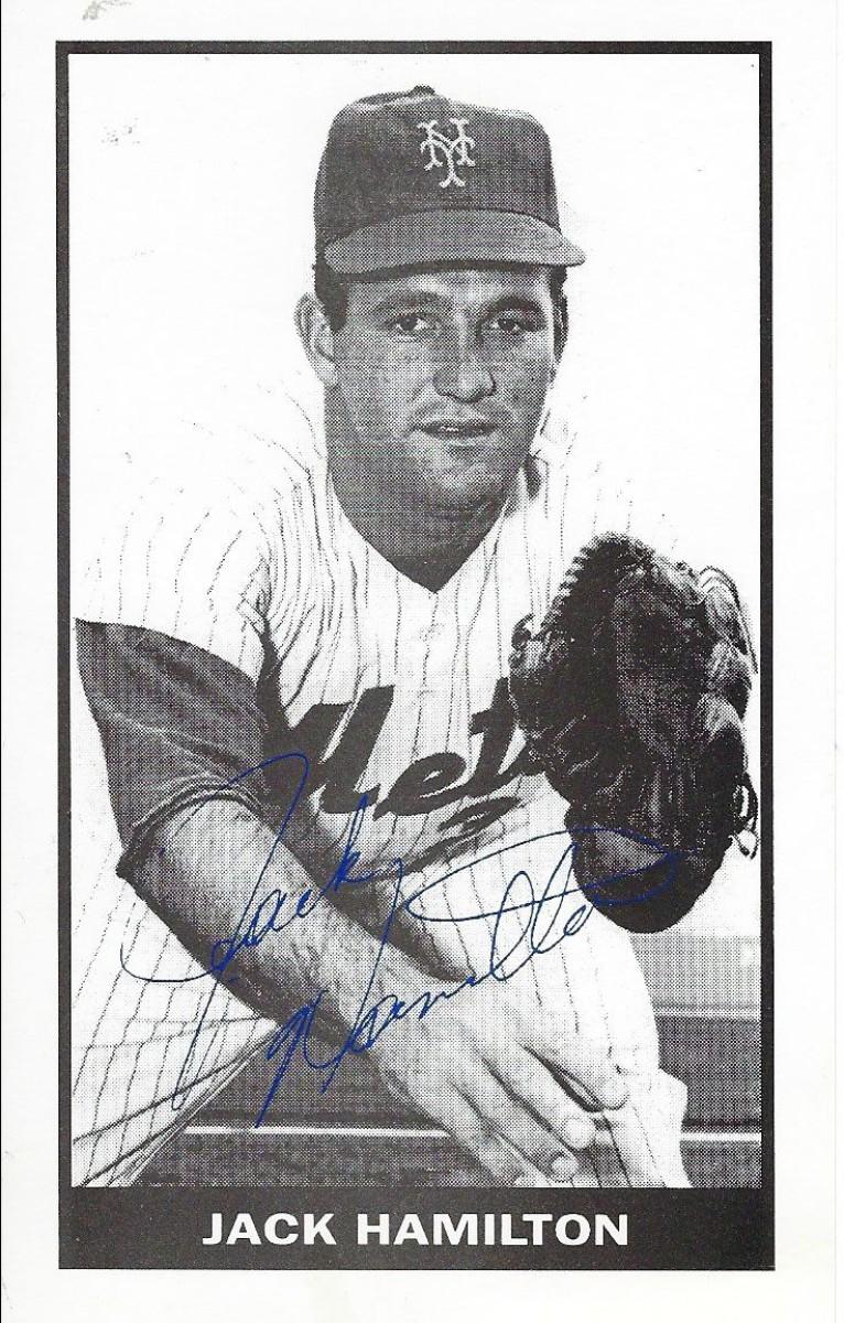 Jack Hamilton signed post card | EstateSales.org
