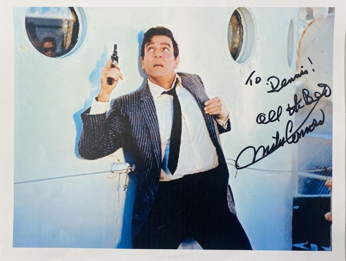 Mannix Mike Connors signed photo | EstateSales.org