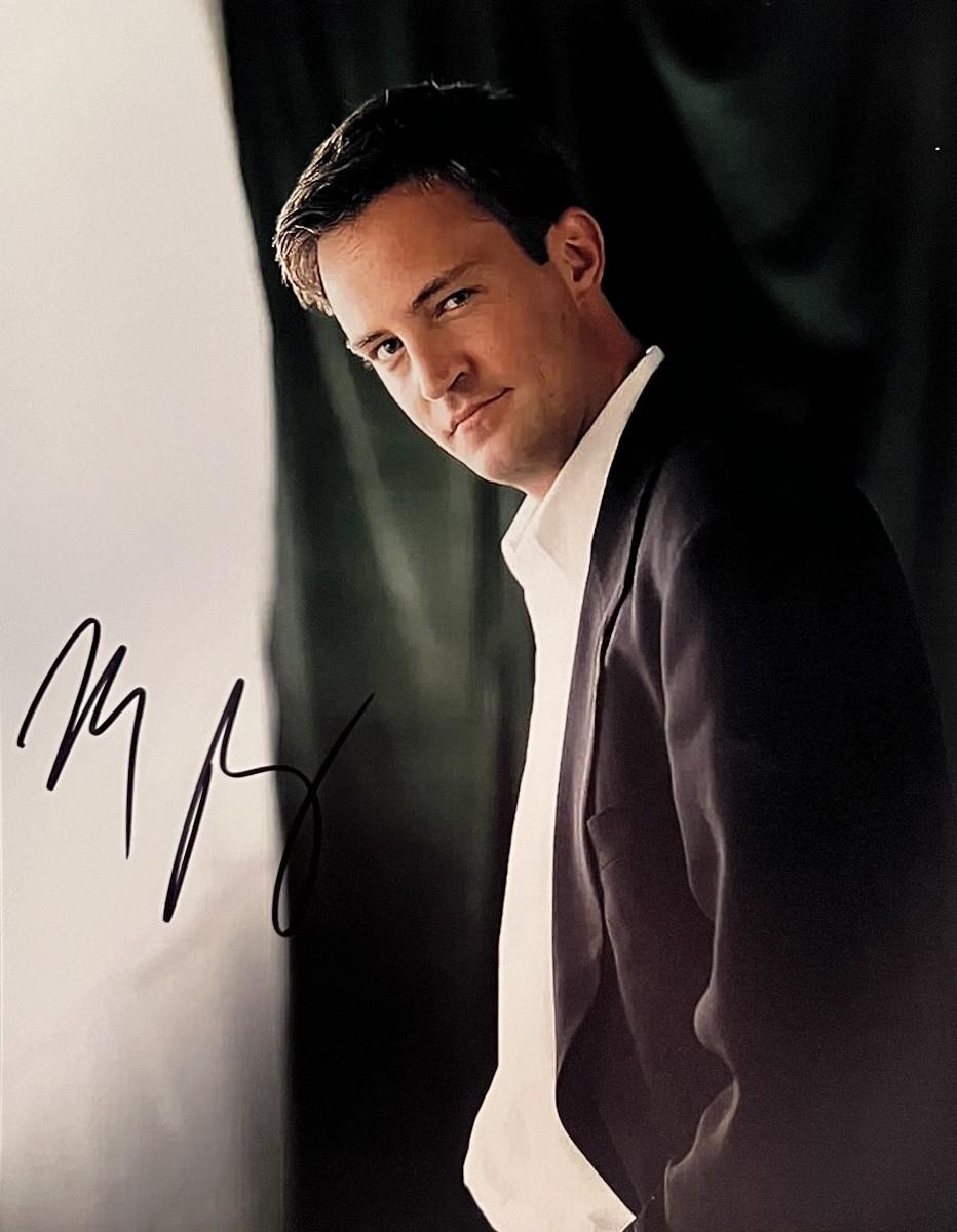 Friends Matthew Perry signed photo | EstateSales.org