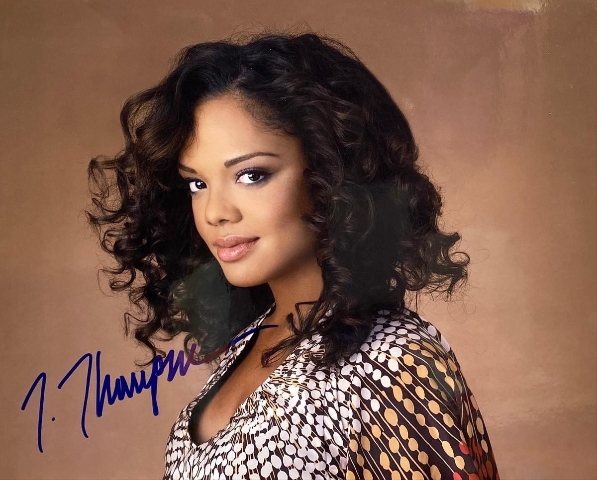 Tessa Thompson signed photo | EstateSales.org