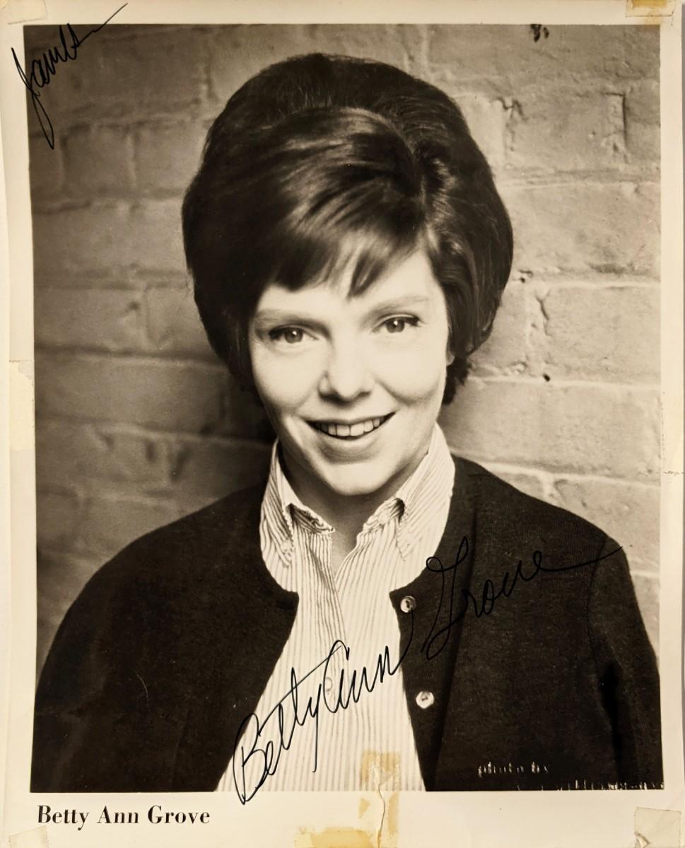 Betty Ann Grove signed photo | EstateSales.org