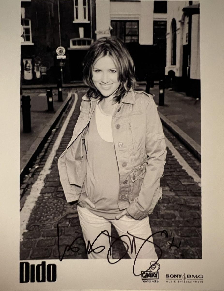 Dido facsimile signed photo. 8x10 inches | EstateSales.org