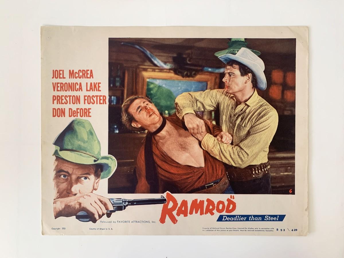 Ramrod original 1947 vintage lobby card | EstateSales.org