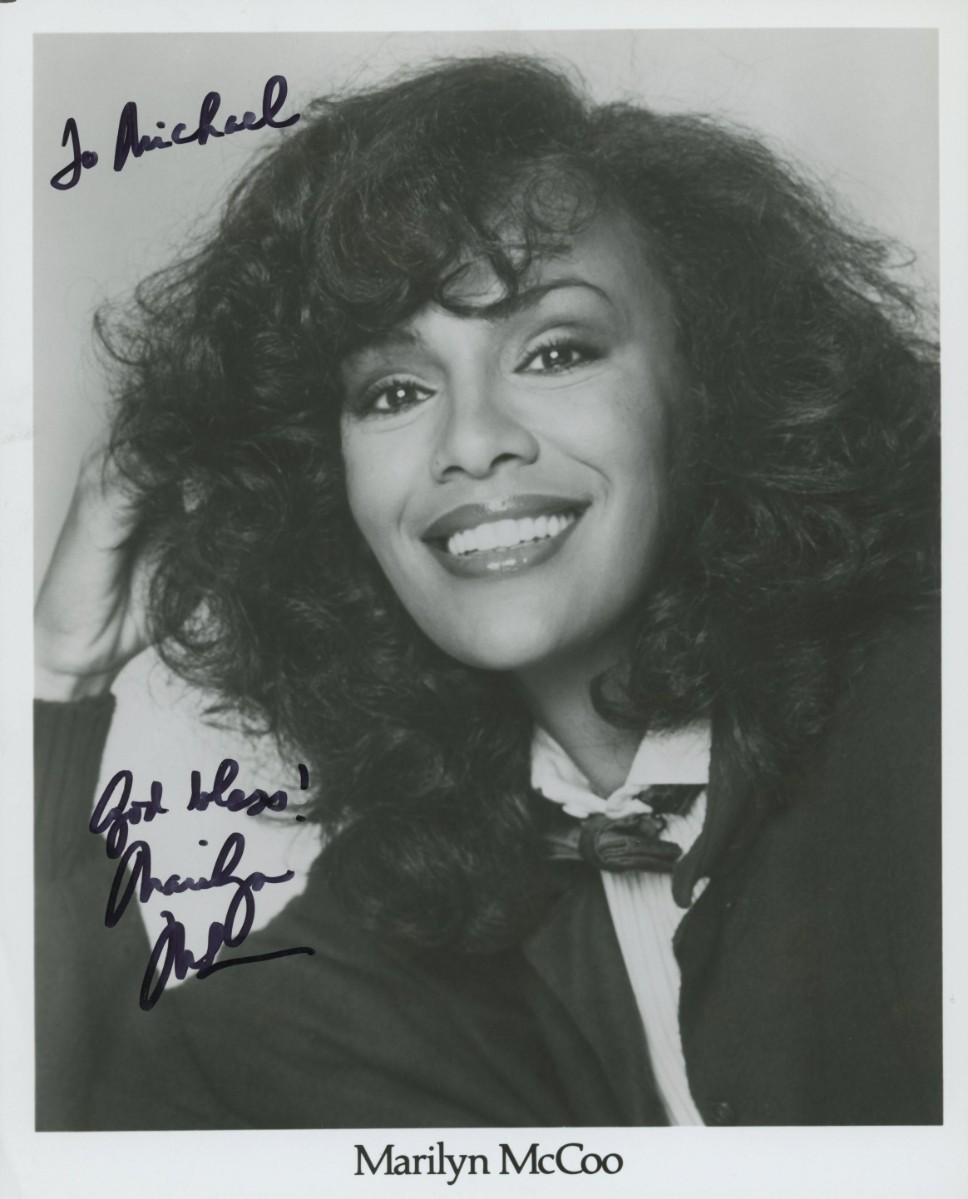 Marilyn McCoo "Solid Gold" signed photo | EstateSales.org
