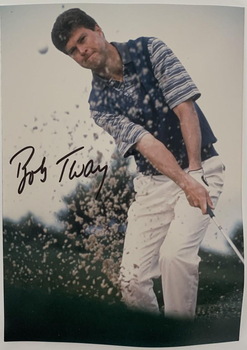 Bob Tway signed photo | EstateSales.org