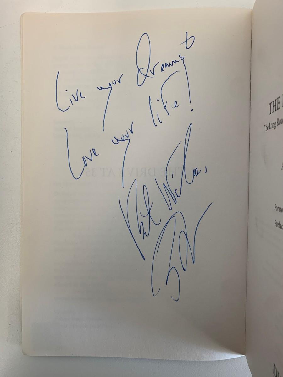 The Drive at 35 Andy Lipman signed first edition paperback book ...