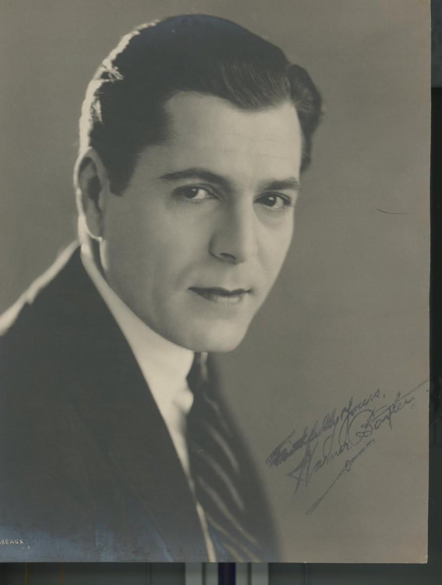 Warner Baxter signed photo | EstateSales.org