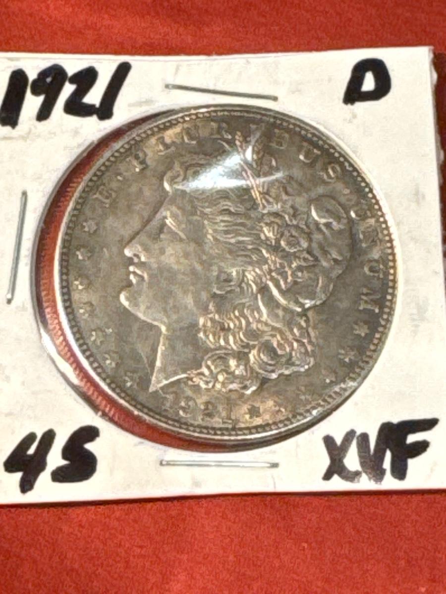 1921 D MORGAN XVF | EstateSales.org