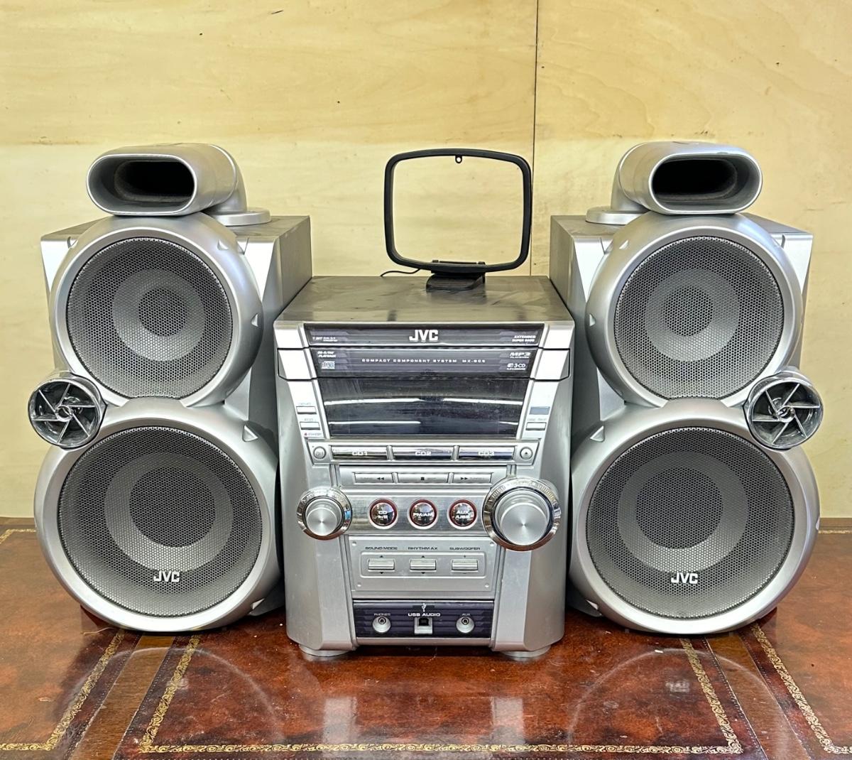 JVC Stereo with Speakers - Model No. CA-MXGC5- Tested and Works ...