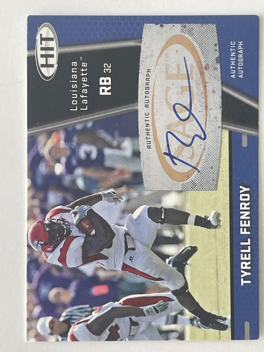 Tyrell Fenroy signed autograph card | EstateSales.org
