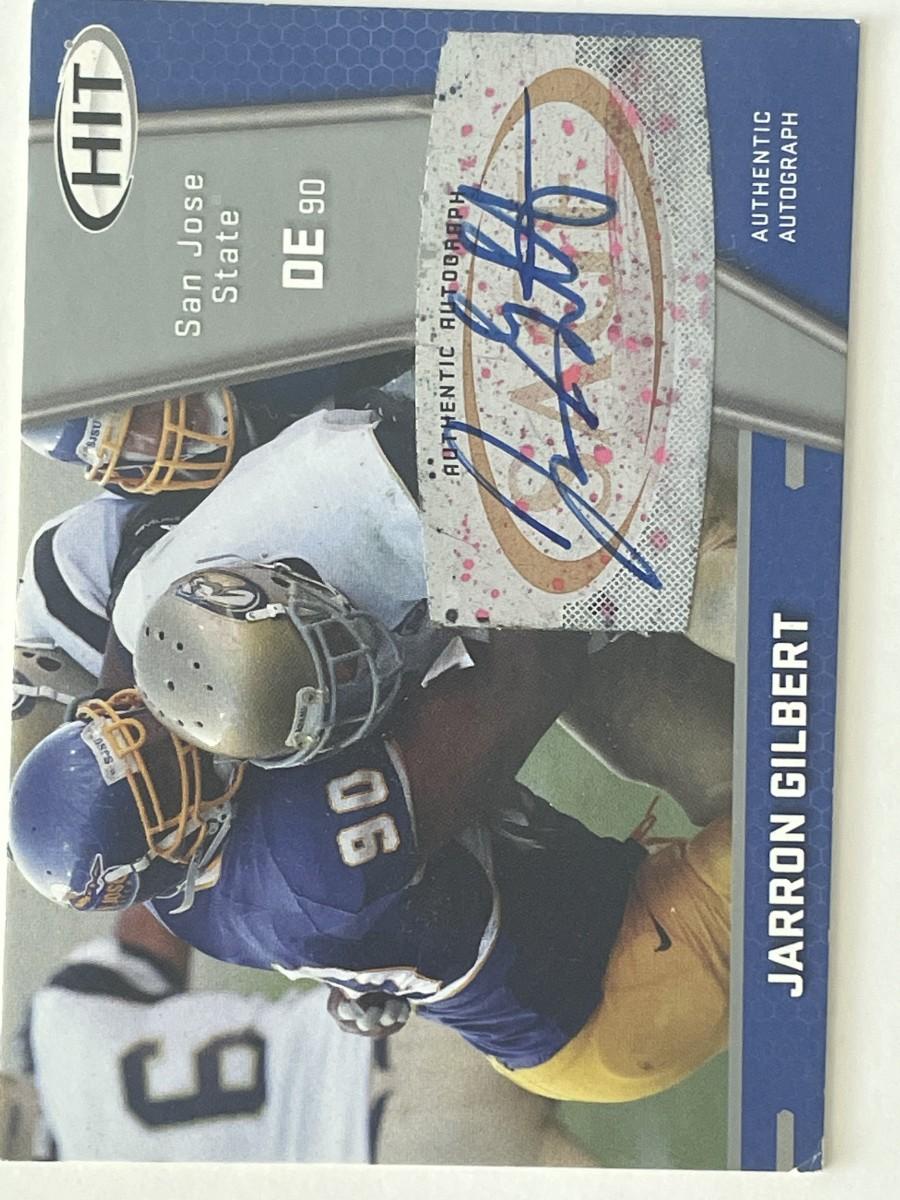 Jarron Gilbert signed autograph card | EstateSales.org