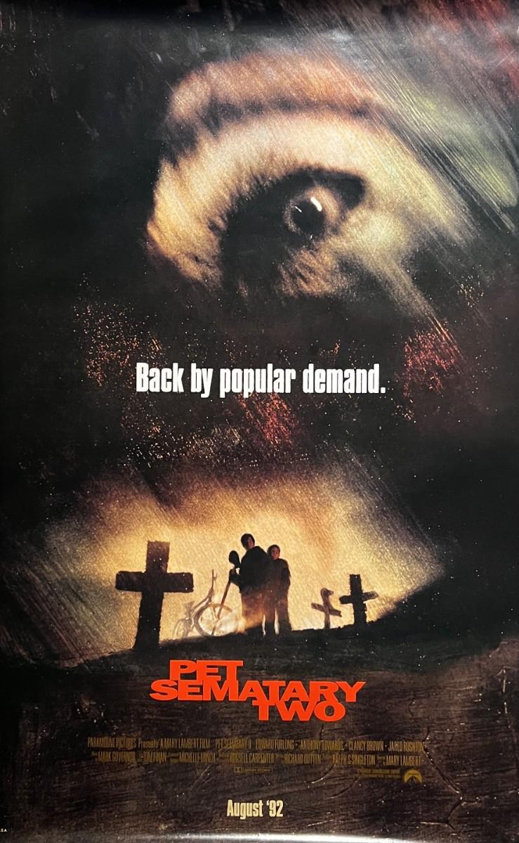 Pet Sematary 1989 Original Movie Poster | EstateSales.org