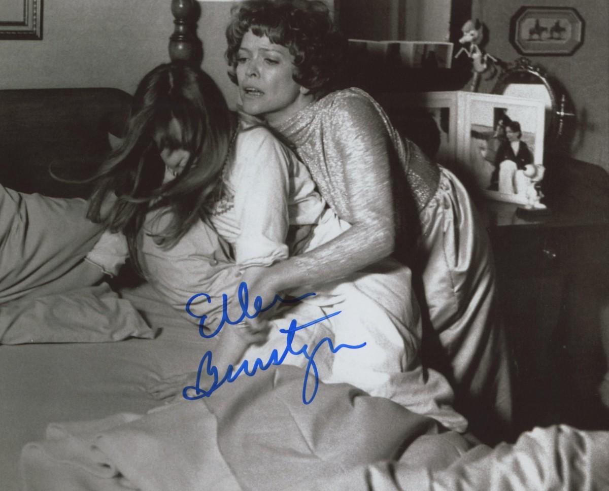 The Exorcist Ellen Burstyn Signed Movie Photo