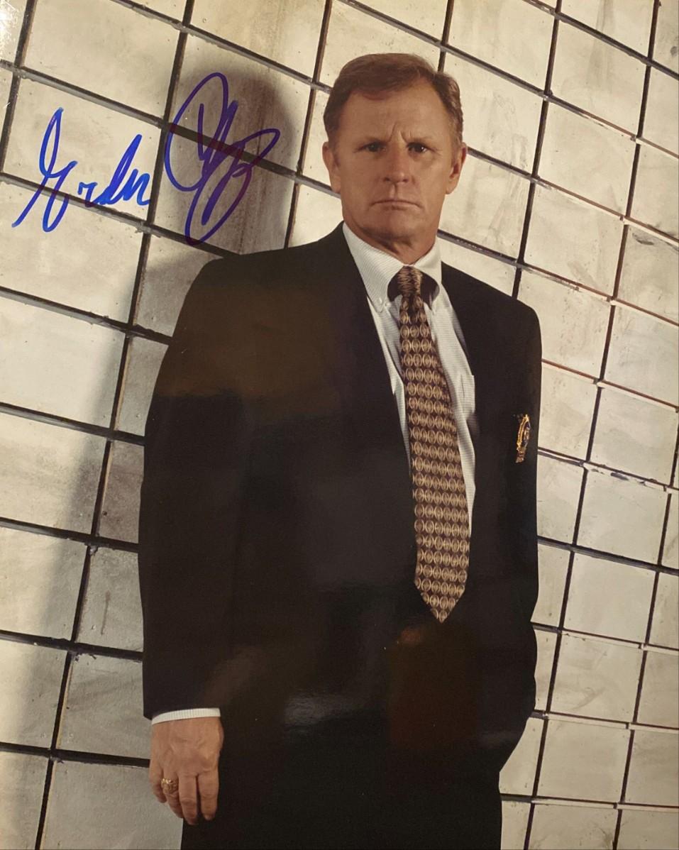 NYPD Blue Gordon Clapp signed photo | EstateSales.org
