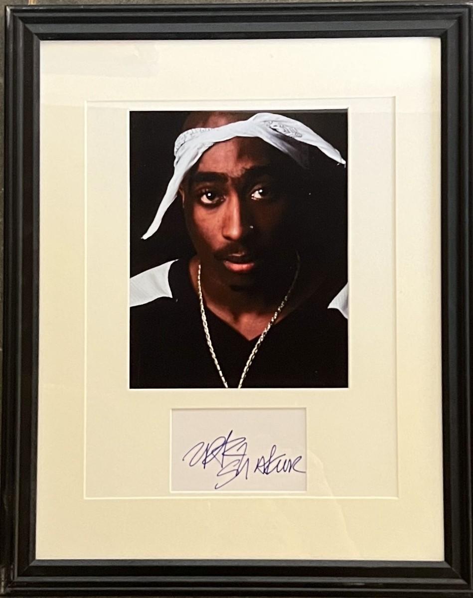 Tupac Shakur original signature | EstateSales.org