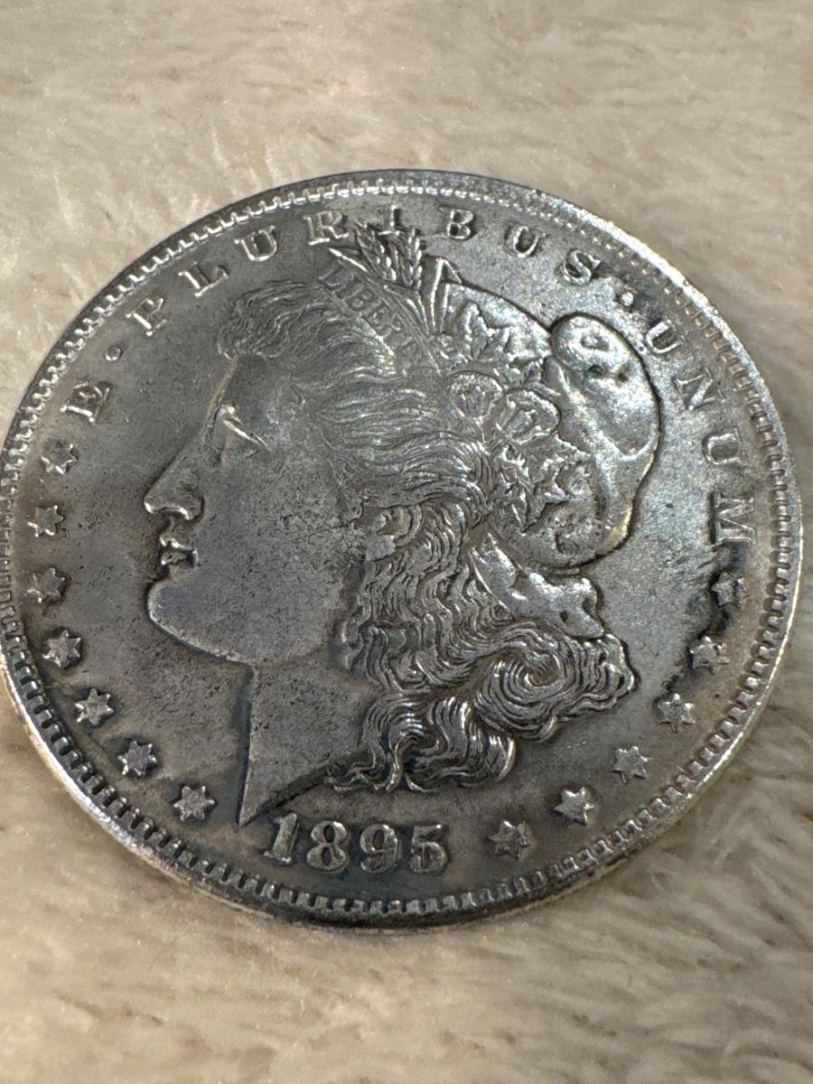 1895 S US COIN MORGAN US COIN 1$ silver | EstateSales.org