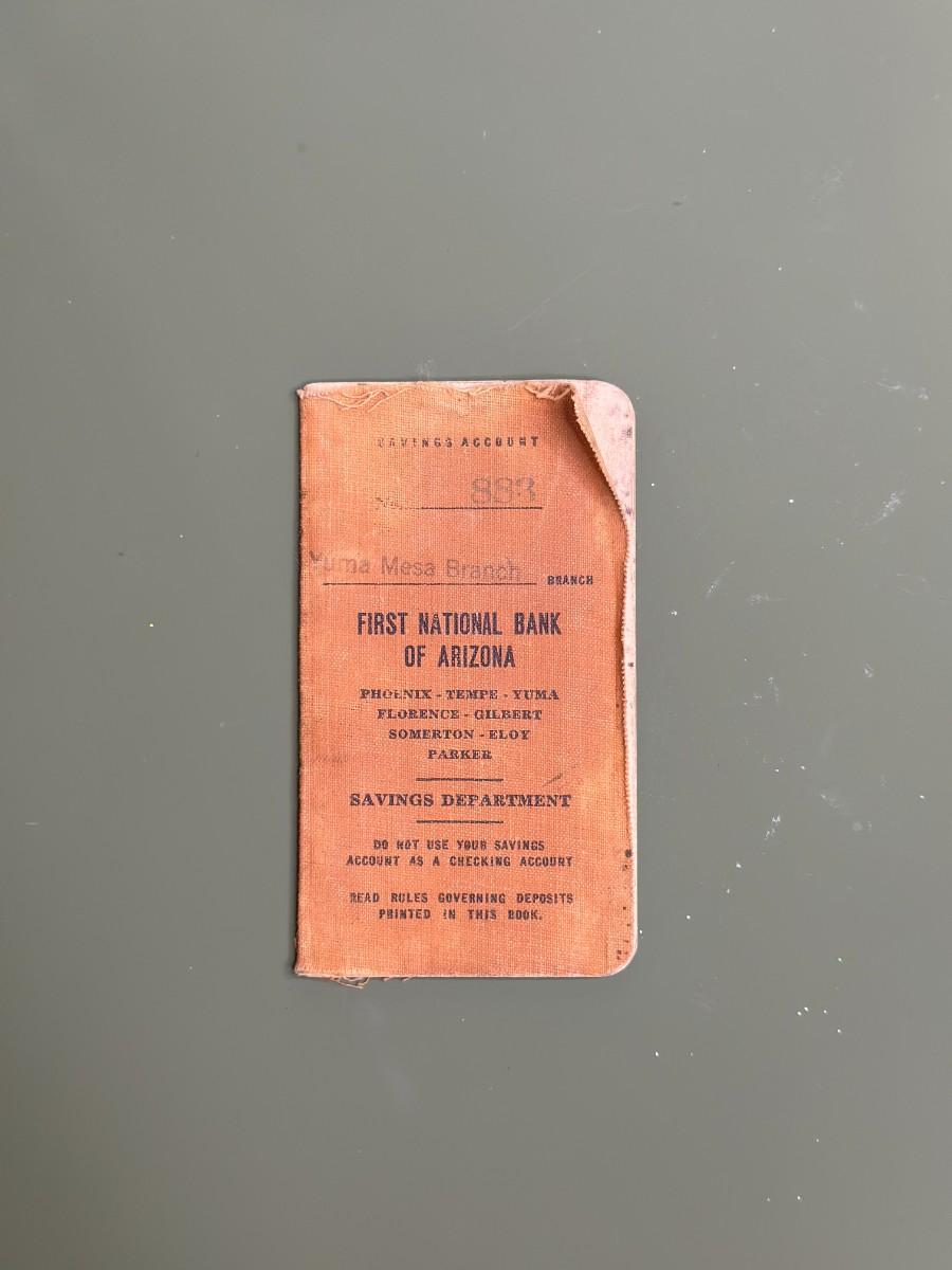 First Bank Deposit Book | EstateSales.org