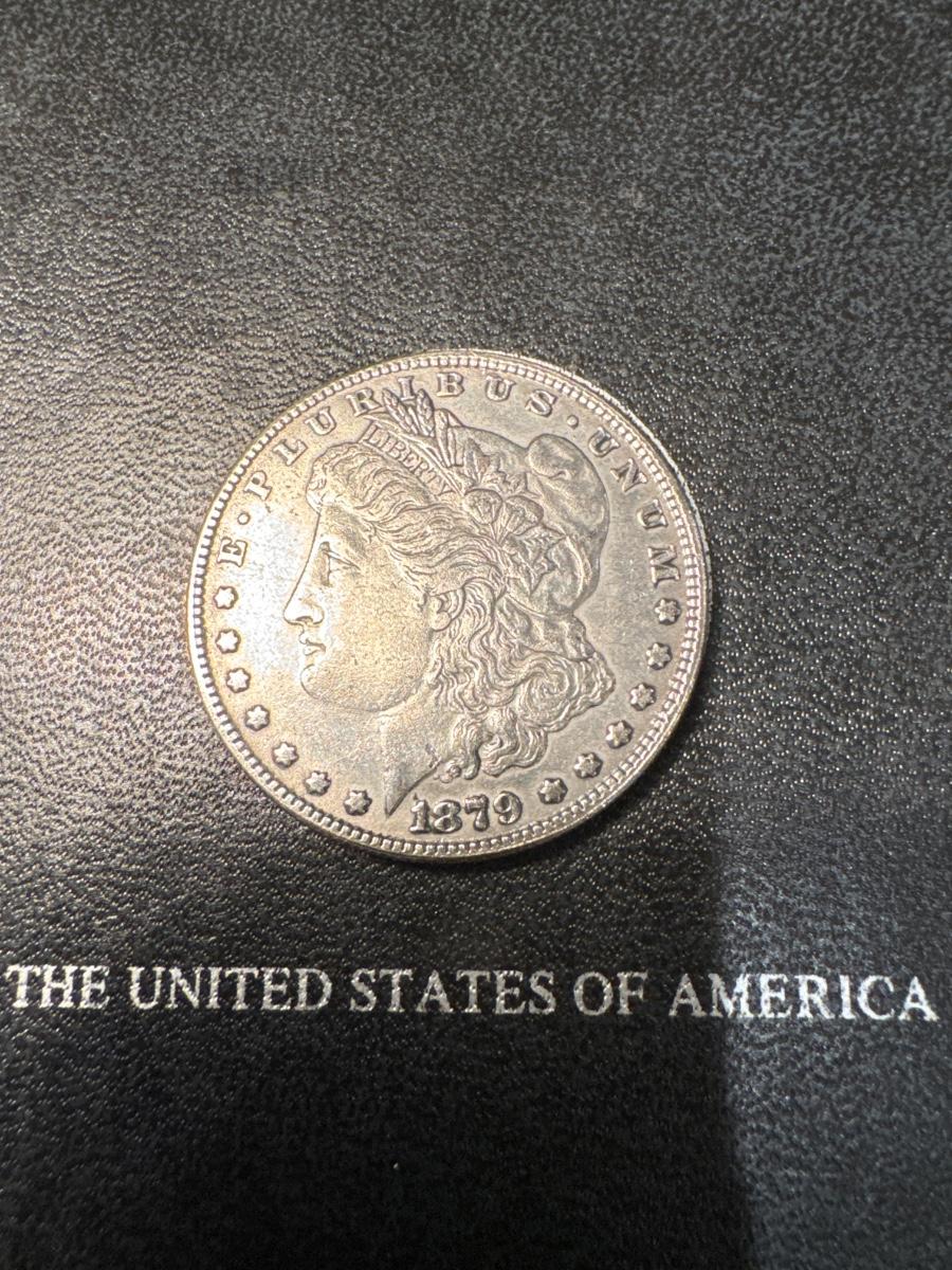 1879 S MORGAN UNCIRCULATED US COIN 1$ silver | EstateSales.org