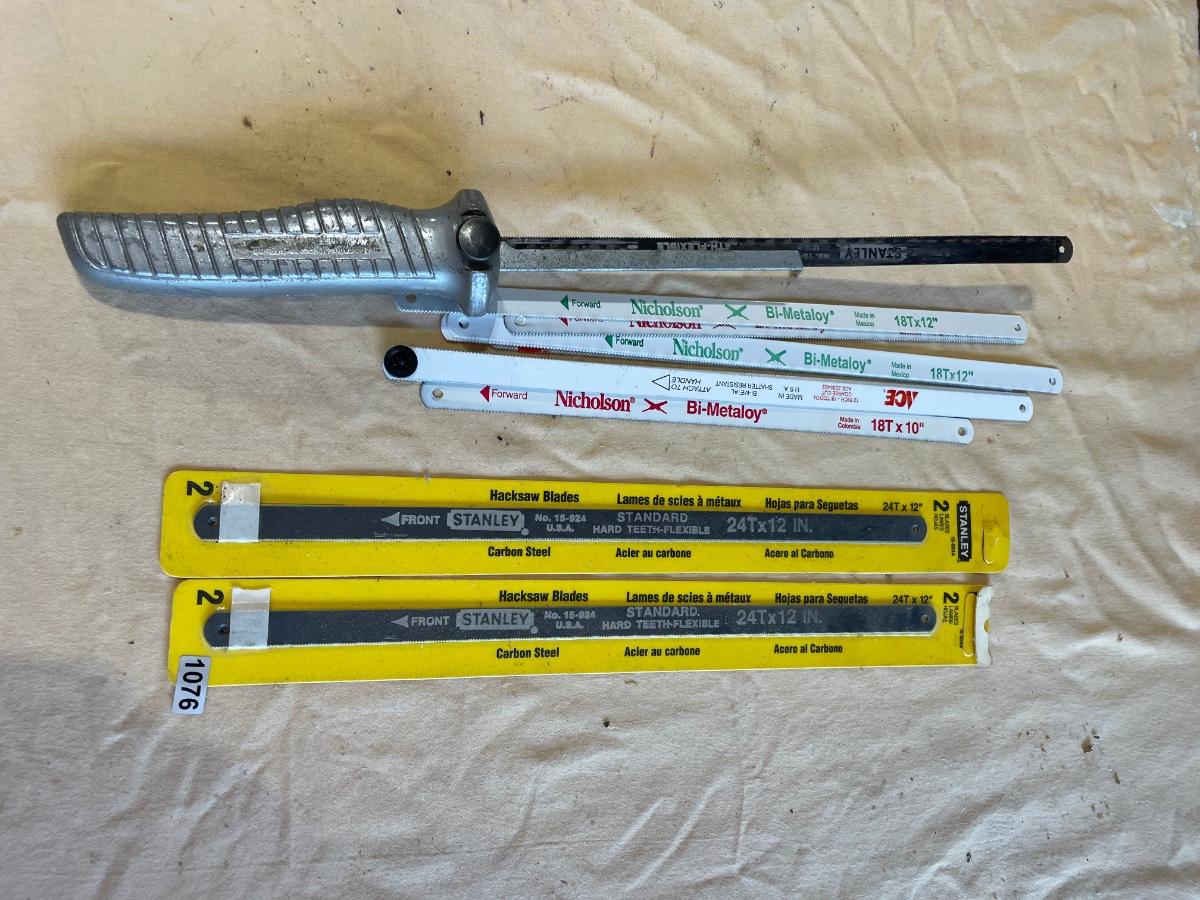 Hack saw blades | EstateSales.org