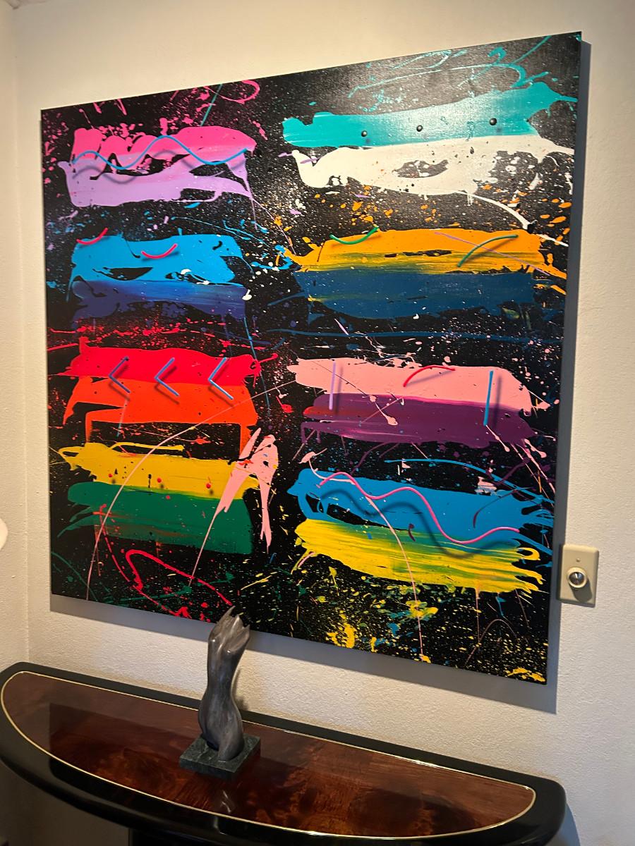 Erickson painting Erickson painting "Corteza" | EstateSales.org