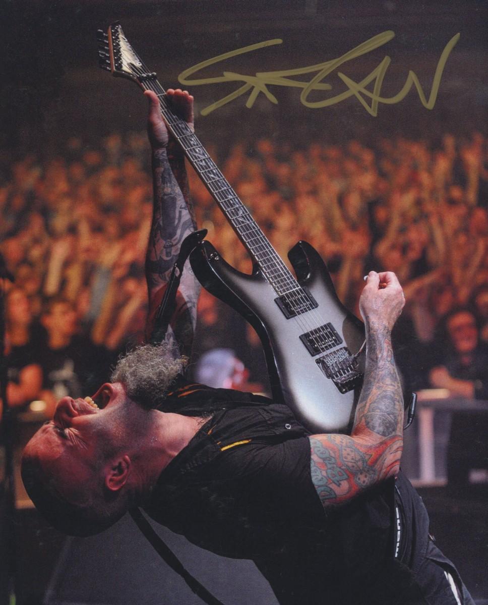 Scott Ian signed "Anthrax" photo | EstateSales.org