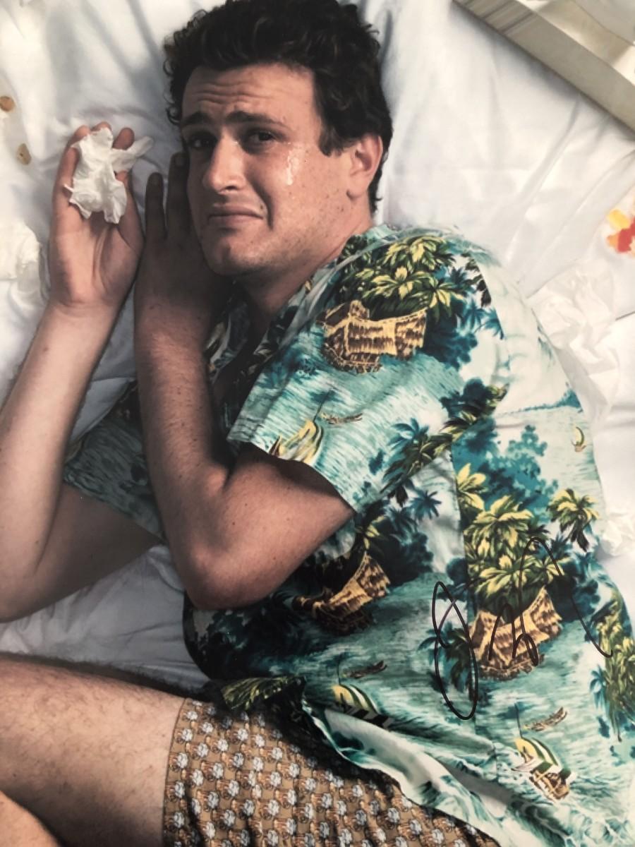 Forgetting Sarah Marshall Jason Segel signed movie photo | EstateSales.org