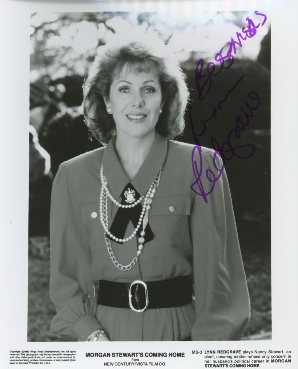 Lynn Redgrave Signed Photo