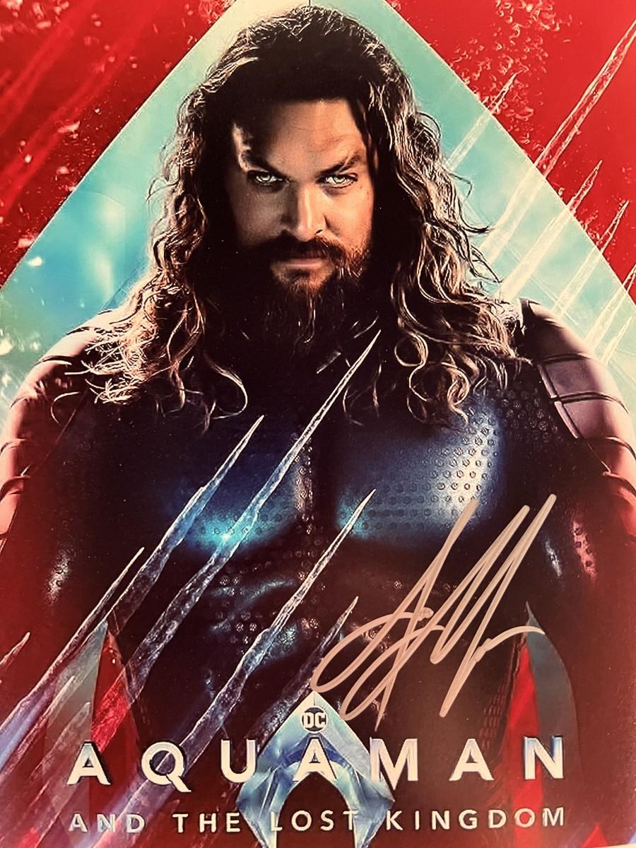 Aquaman Jason Momoa signed photo | EstateSales.org