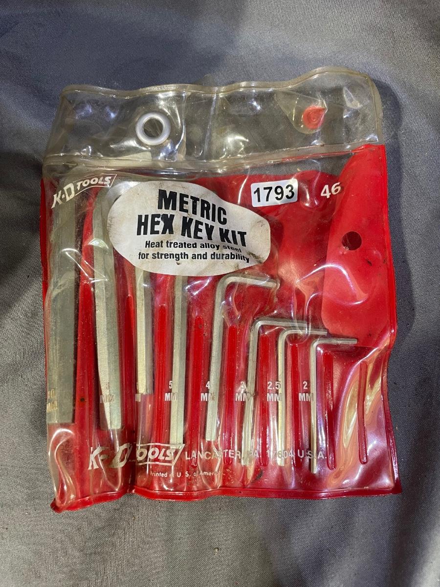 Metric hex key set | EstateSales.org