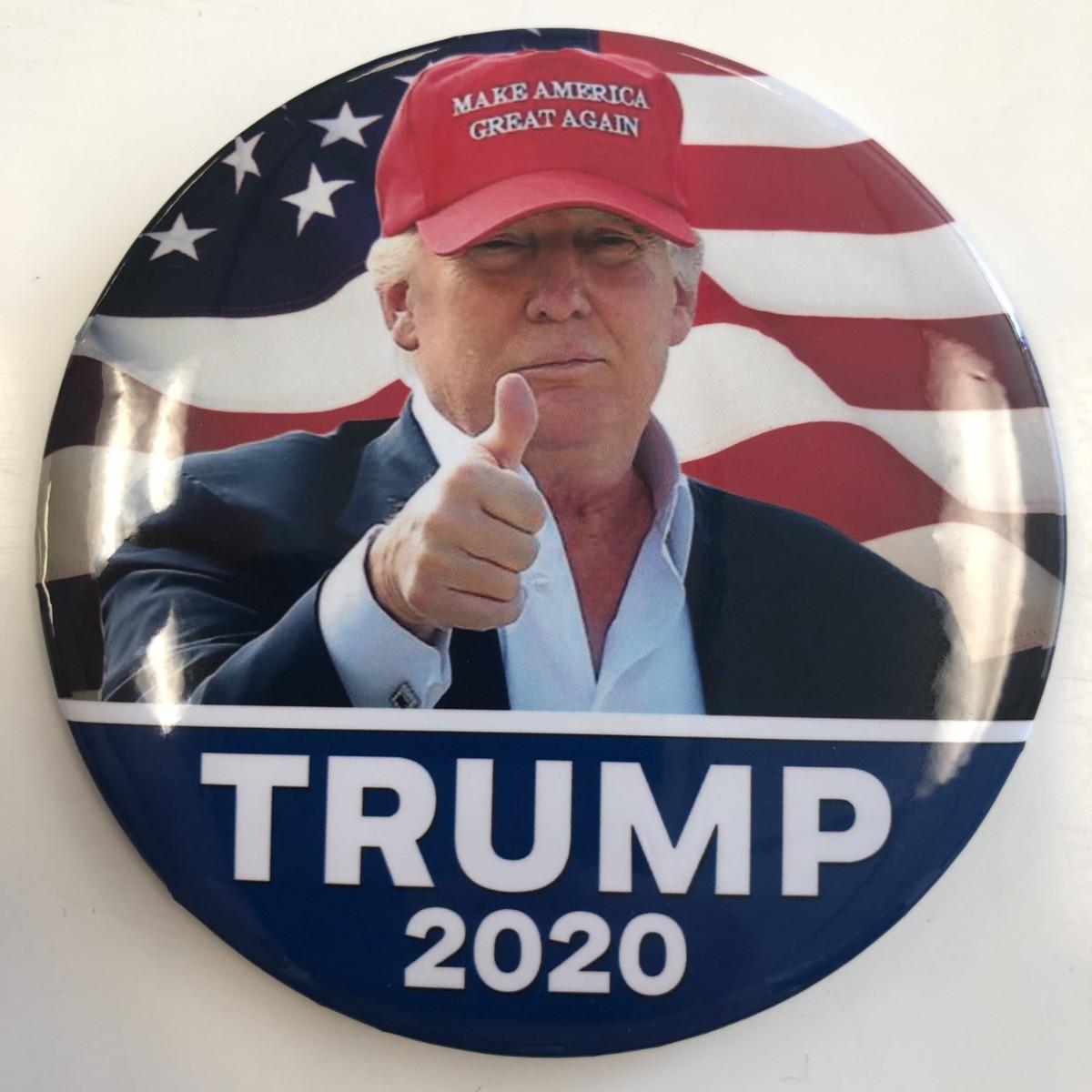 Trump 2020 pin | EstateSales.org