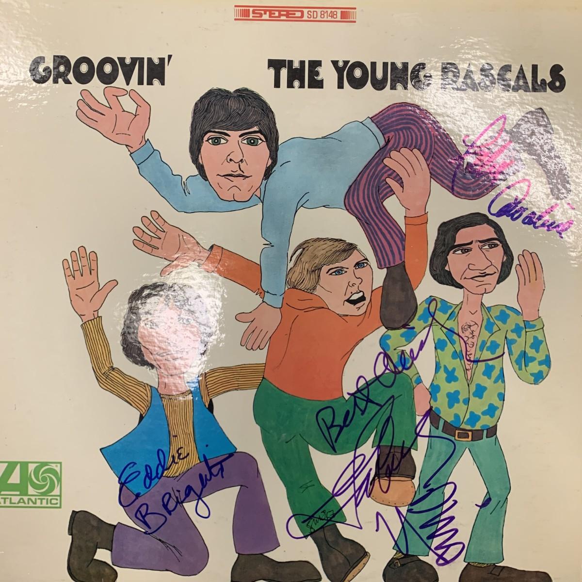 The Young Rascals Groovin' signed album | EstateSales.org