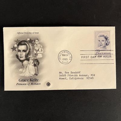Grace Kelly Princess of Monaco first day cover | EstateSales.org