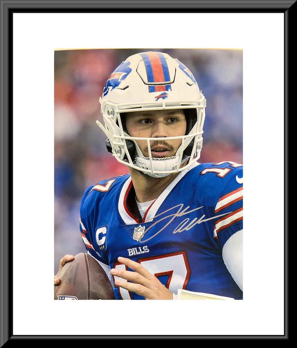 Buffalo Bills Quarterback Josh Allen signed photo. GFA Authenticated ...