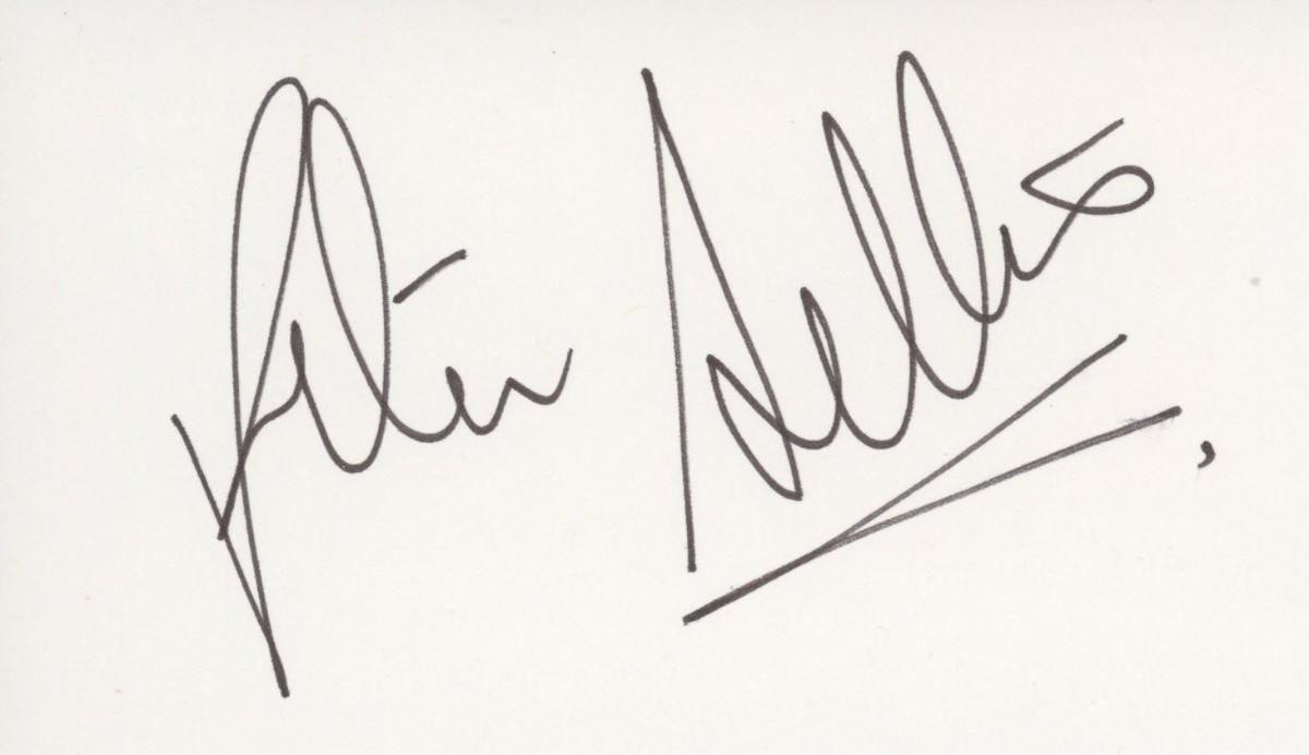 Peter Sellers signature cut. GFA Authenticated | EstateSales.org