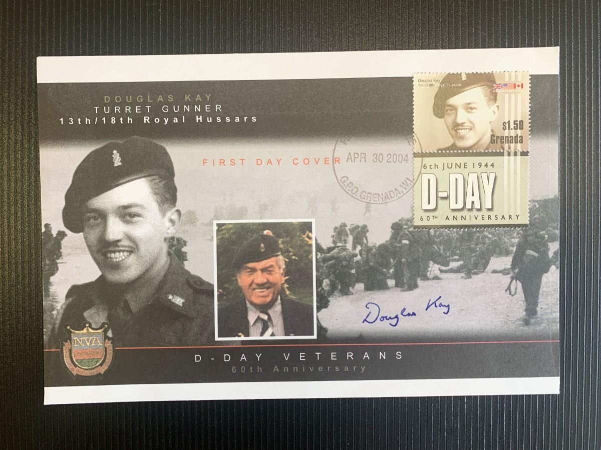 Douglas Kay signed first day cover | EstateSales.org