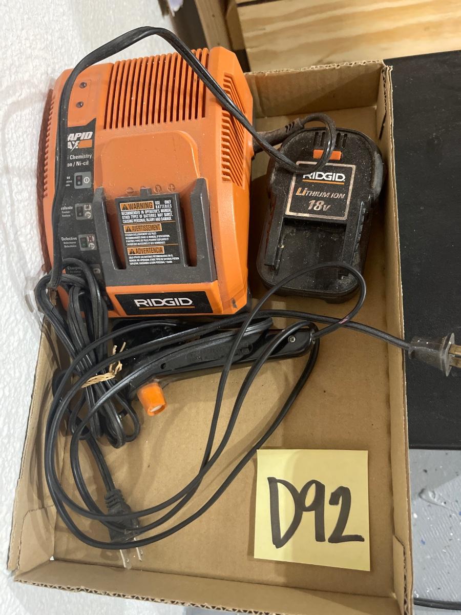 D92-battery and charger | EstateSales.org