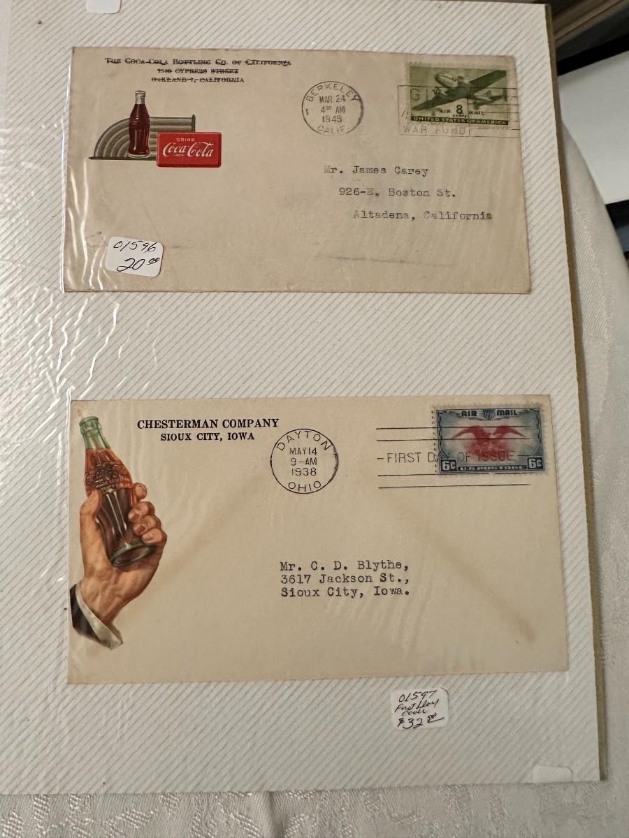 vintage 1948 coca cola envelope & 1938 Coke Envelope | EstateSales.org