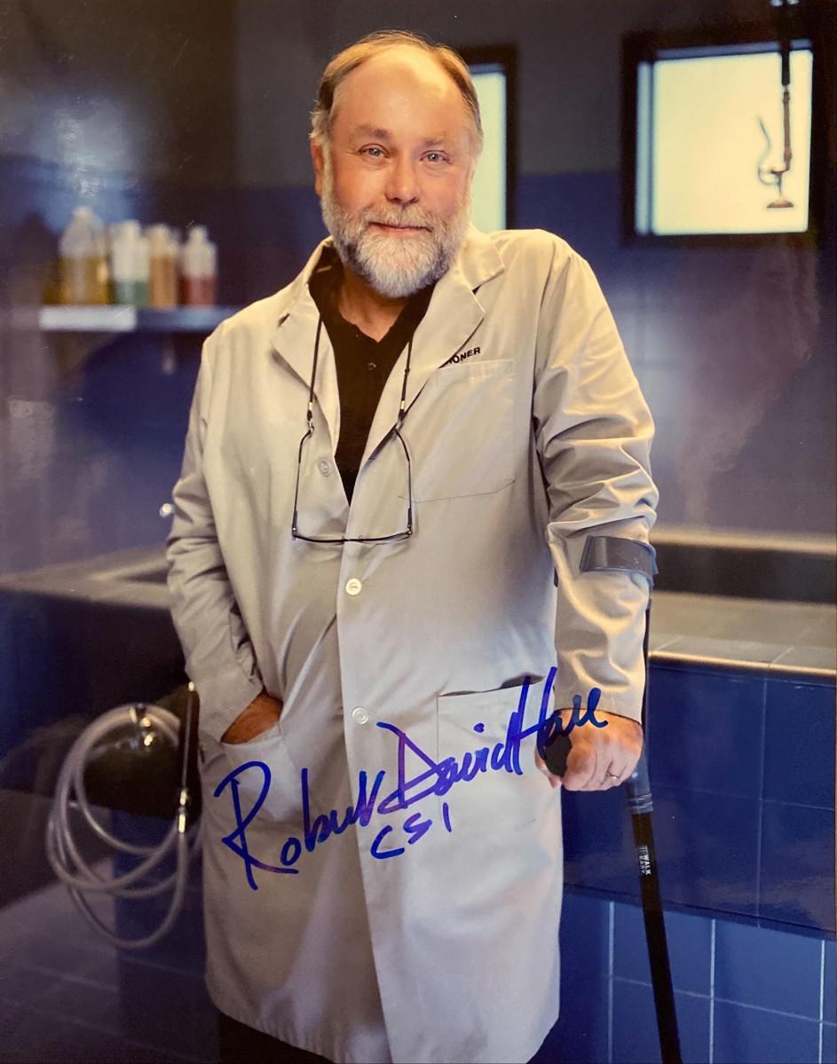 CSI: Crime Scene Investigation Robert David Hall signed photo ...