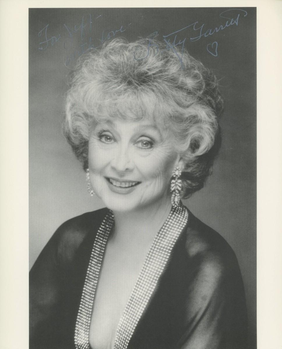 Betty Garrett signed photo | EstateSales.org